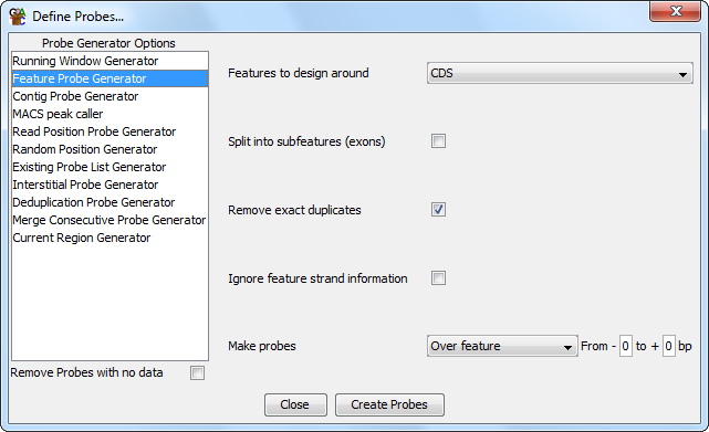 The Feature Probe Generator